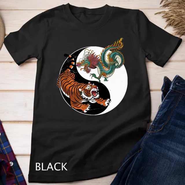 Hot trending Asian Dragon Tiger Yin Yang Tiger T-Shirt - Birthday Gifts ...