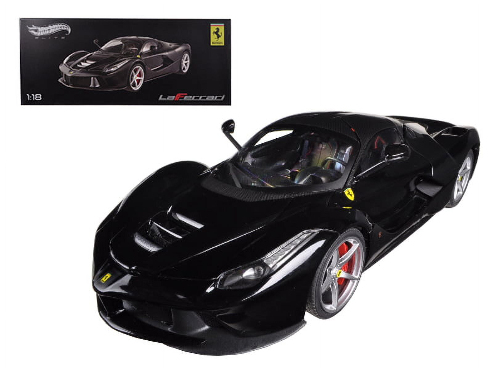 Ferrari Laferrari F70 Hybrid Elite Edition Black 1/18 Diecast Car Model ...