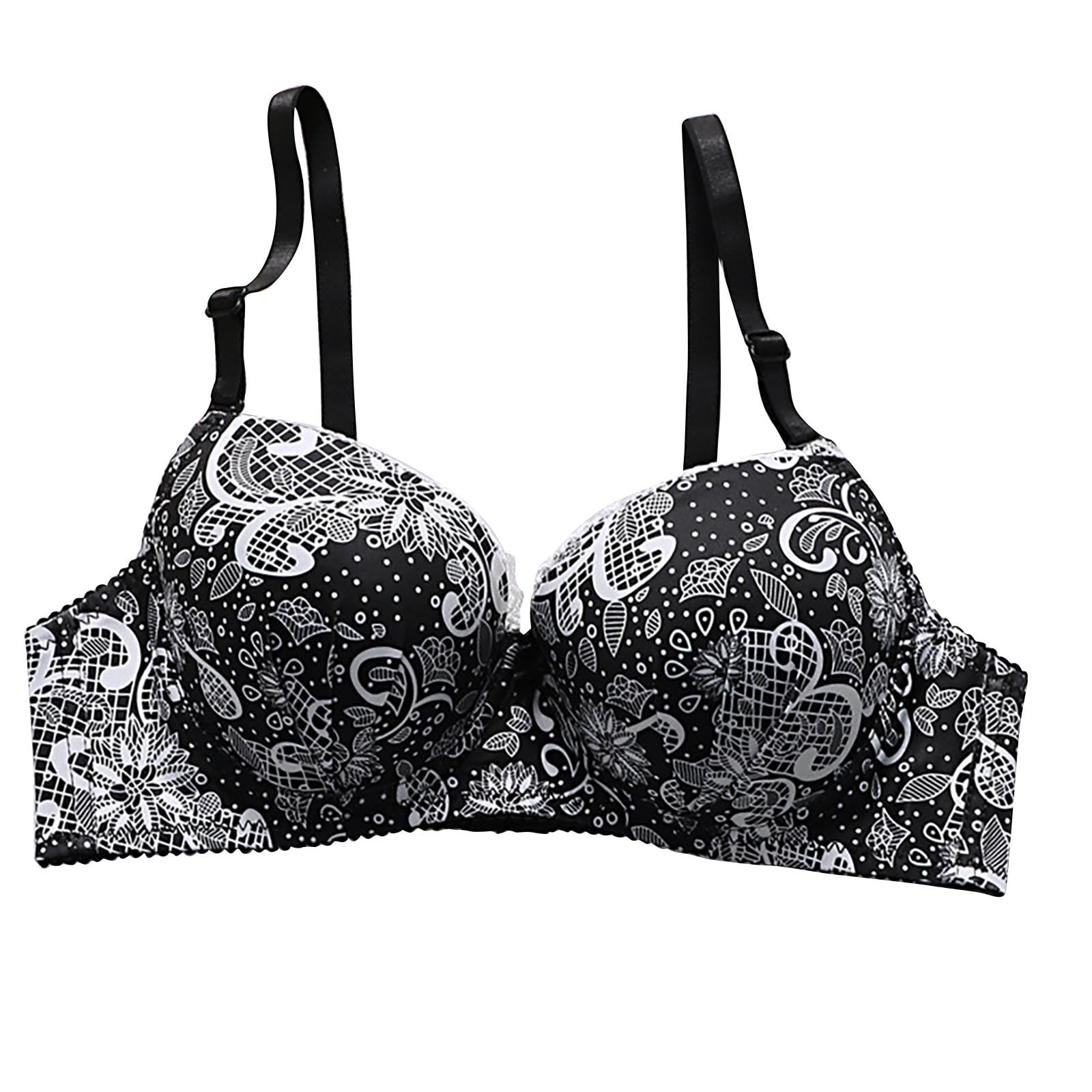 Hot6sl Bra for Women No Wire,Women's Plus Size Bra Sports Push Up Bra ...