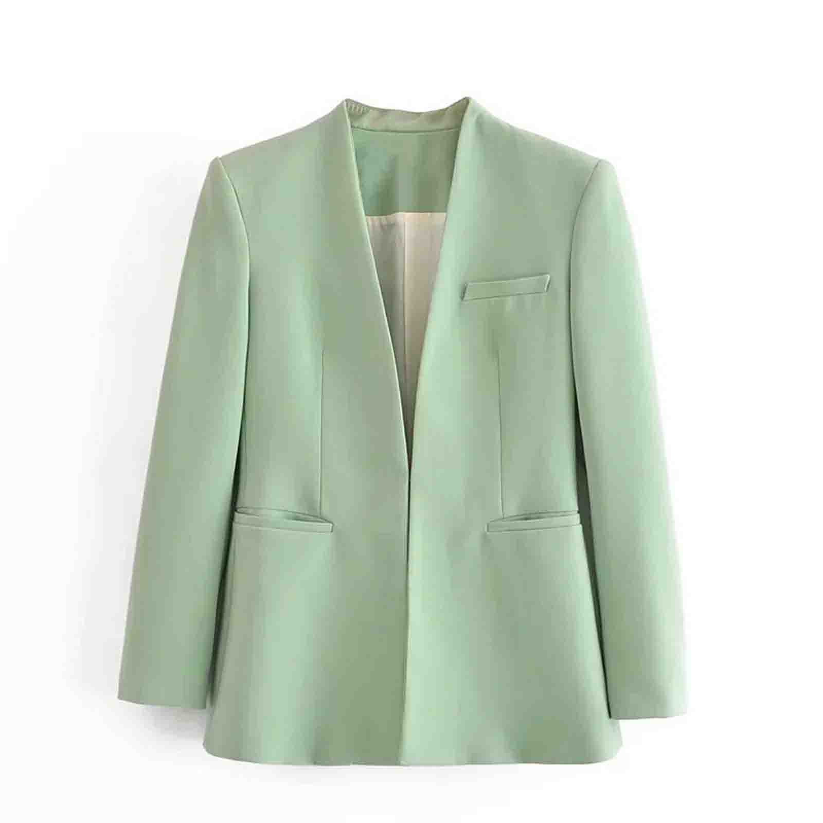 Hot6sl Casual Blazer for Women Womens Blazers Casual Jackets Long ...