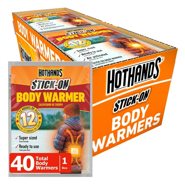 HotHands Disposable Heat Pack Stick-On Body Warmers - Walmart.com