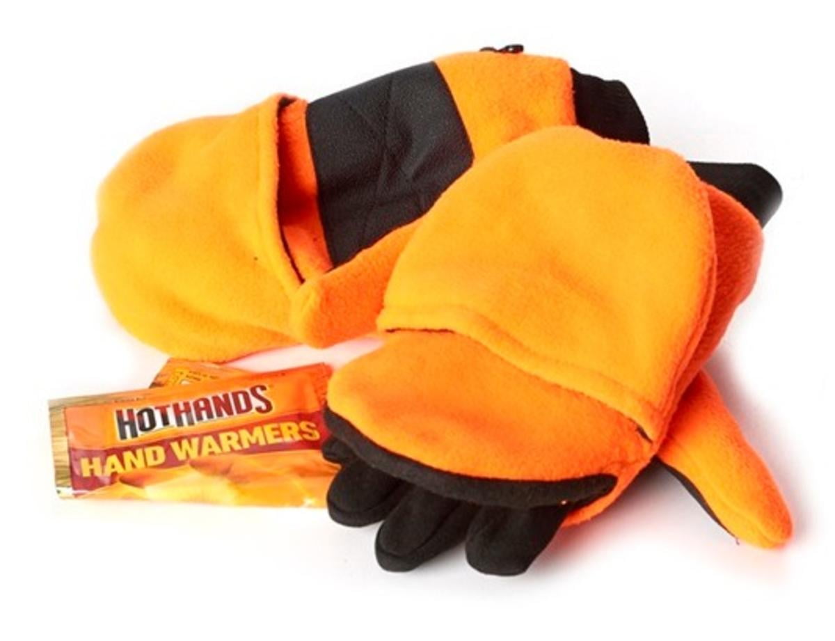HotHands Heated Fleece Glove / Mittens - Walmart.com