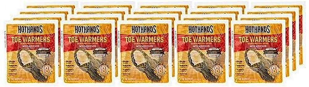 HotHands Toe Warmers 20 Pair Pack of 2 - Walmart.com