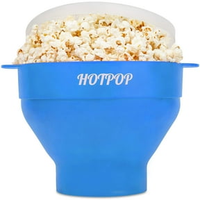 Popco Silicone Microwave Popcorn Popper with Lid - Quick Kernel Maker ...