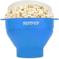 HotPop Large Home Microwave Popcorn Popper | Collapsible Silicone Maker ...