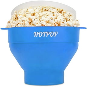 Popco Silicone Microwave Popcorn Popper with Lid - Quick Kernel Maker ...