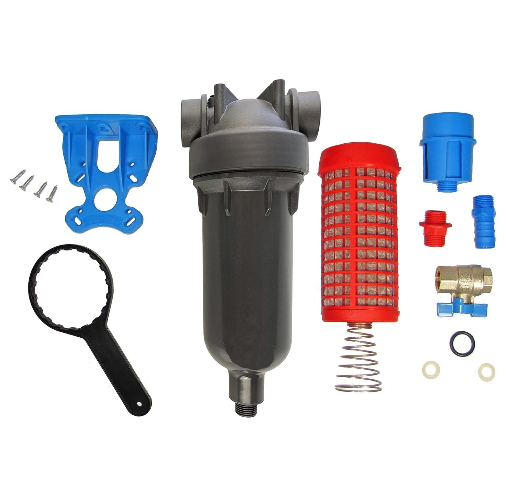 HotSpin High Temperature Hot Water Filter, Periodically Open Drain to ...