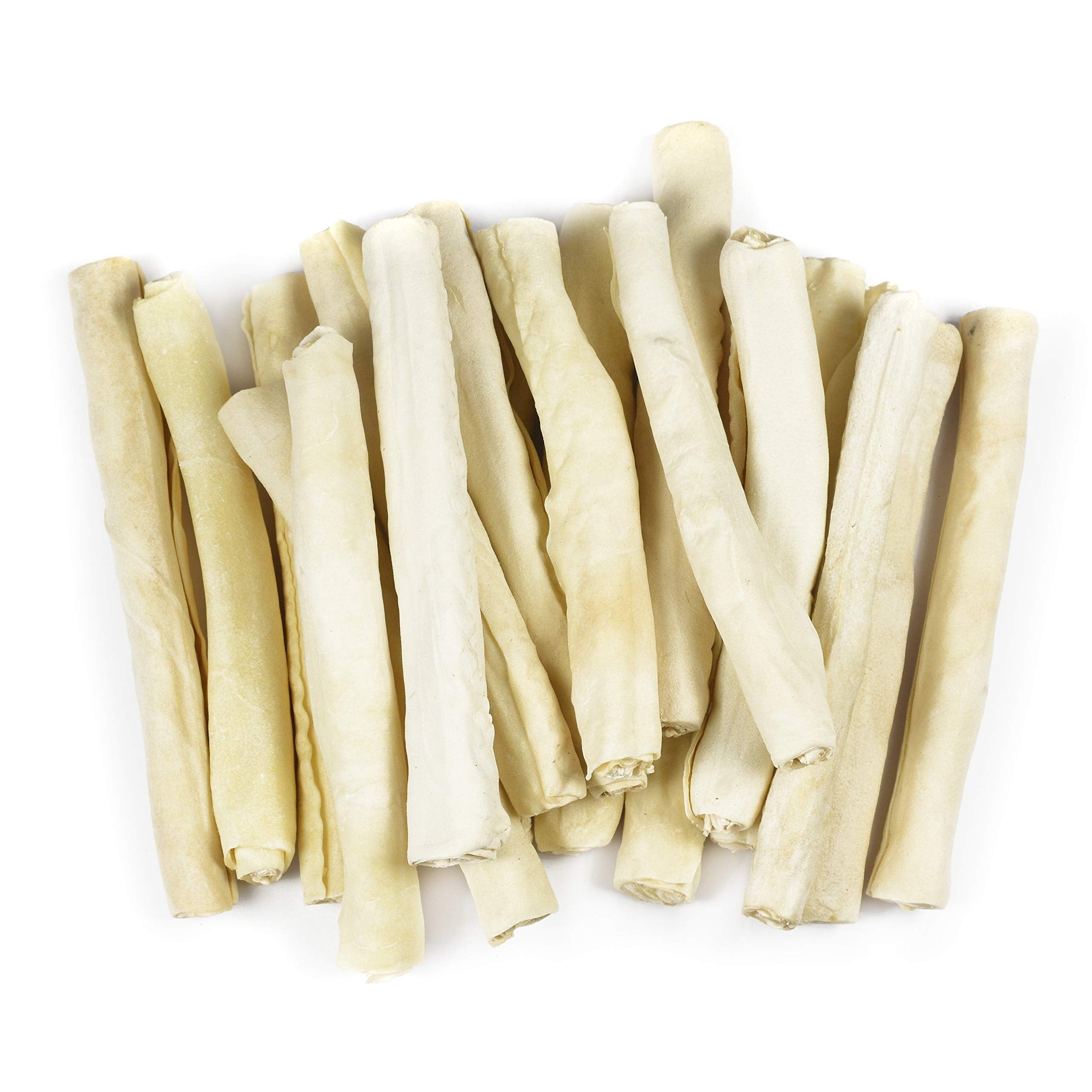 HotSpot pets 8 Inch Rawhide Dog Chew Bones (10 Pack) - Large All ...