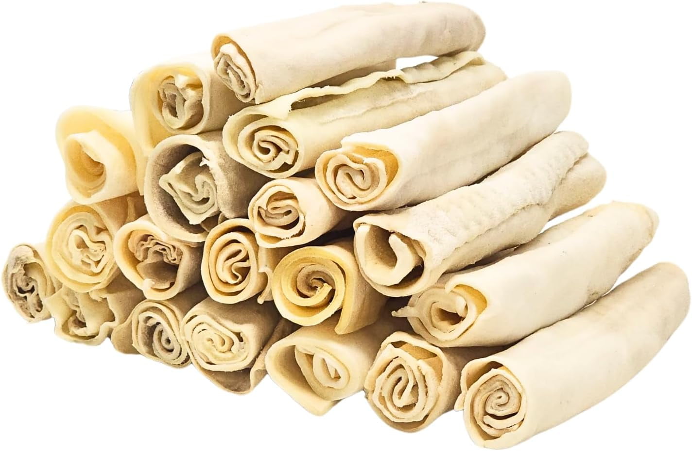 HotSpot pets 8 Inch Rawhide Dog Chew Bones (20 Pack) - Large All ...