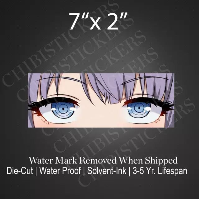 Hotaru Anime Eyes Slap Bumper Sticker Vinyl Sticker Waterproof Decal ...