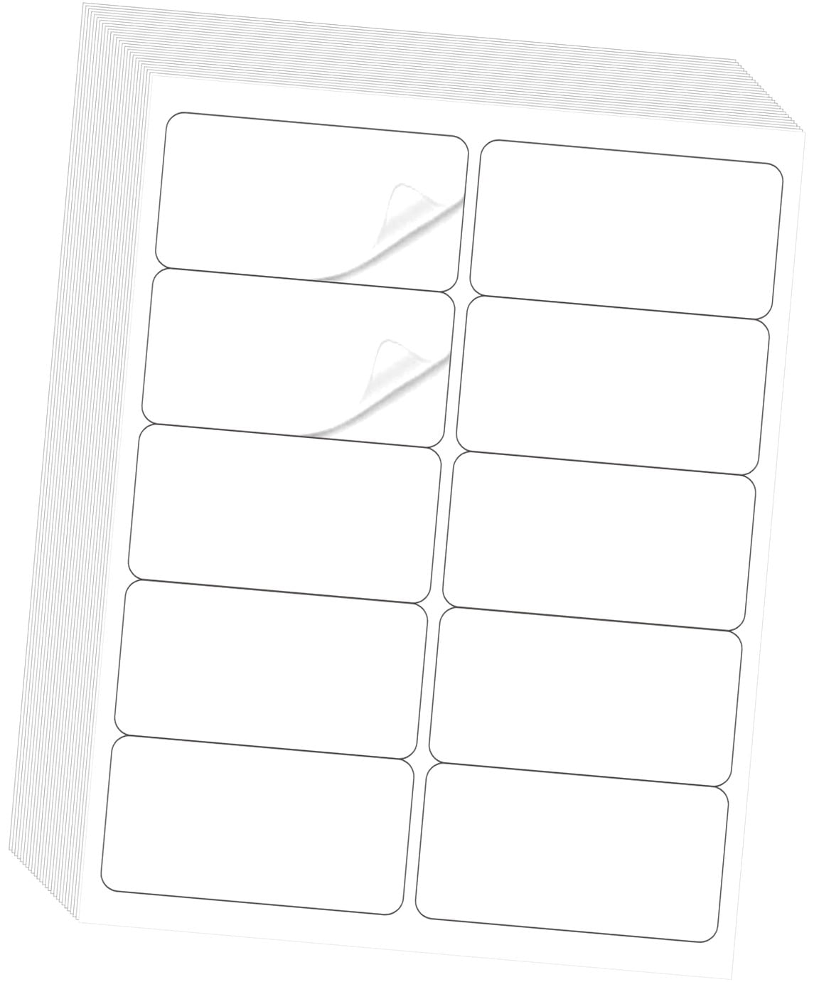 Hotbar 10 2" 4" Shipping Labels, 1000 Mailing Labels for Envelopes, Ink ...