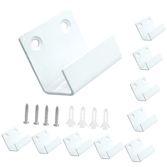Hotbar 10 Pcs Tile Display Wall Hanger Inner Width 25mm, Steel Wall ...