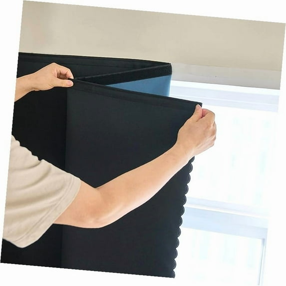 Hotbar 100% Curtains and to install Bedroom Window Thermal Insulated ...