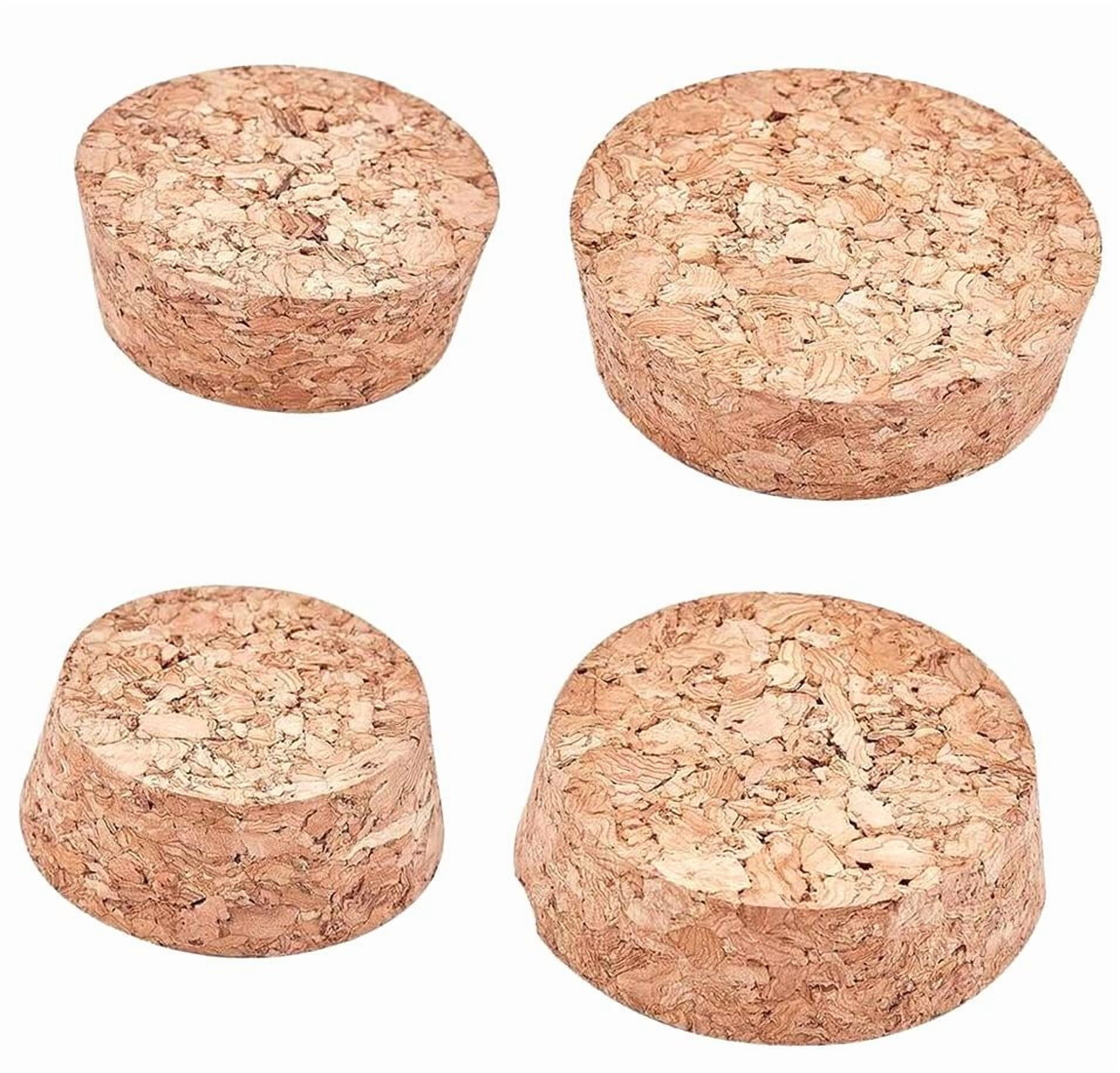 Hotbar 10PCS 2 Sizes Large Wooden Tapered Cork Plugs, 1.5 to 1.9 Inches ...