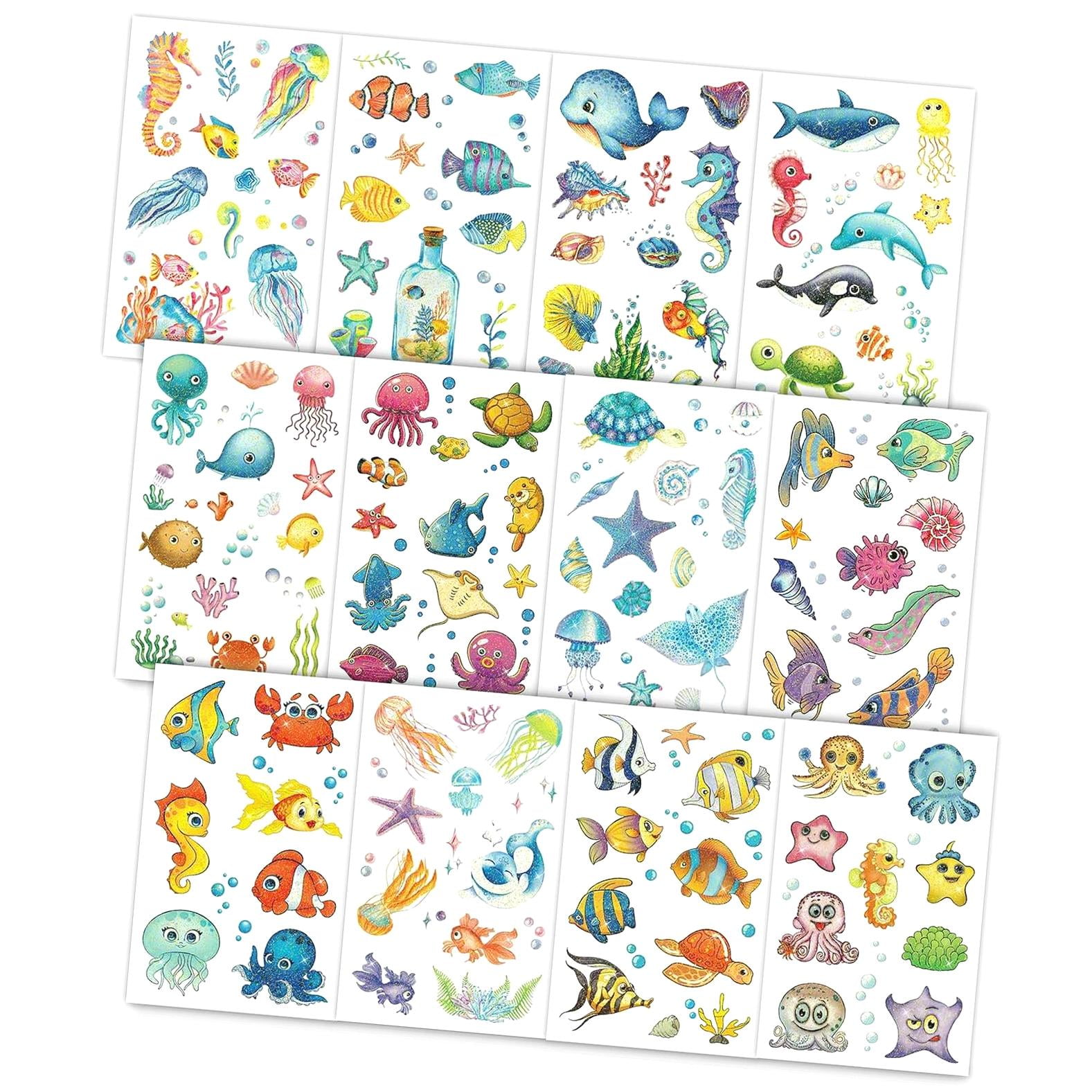 Hotbar 120+ Ocean Glitter Under the Sea Designs for All Ages ...