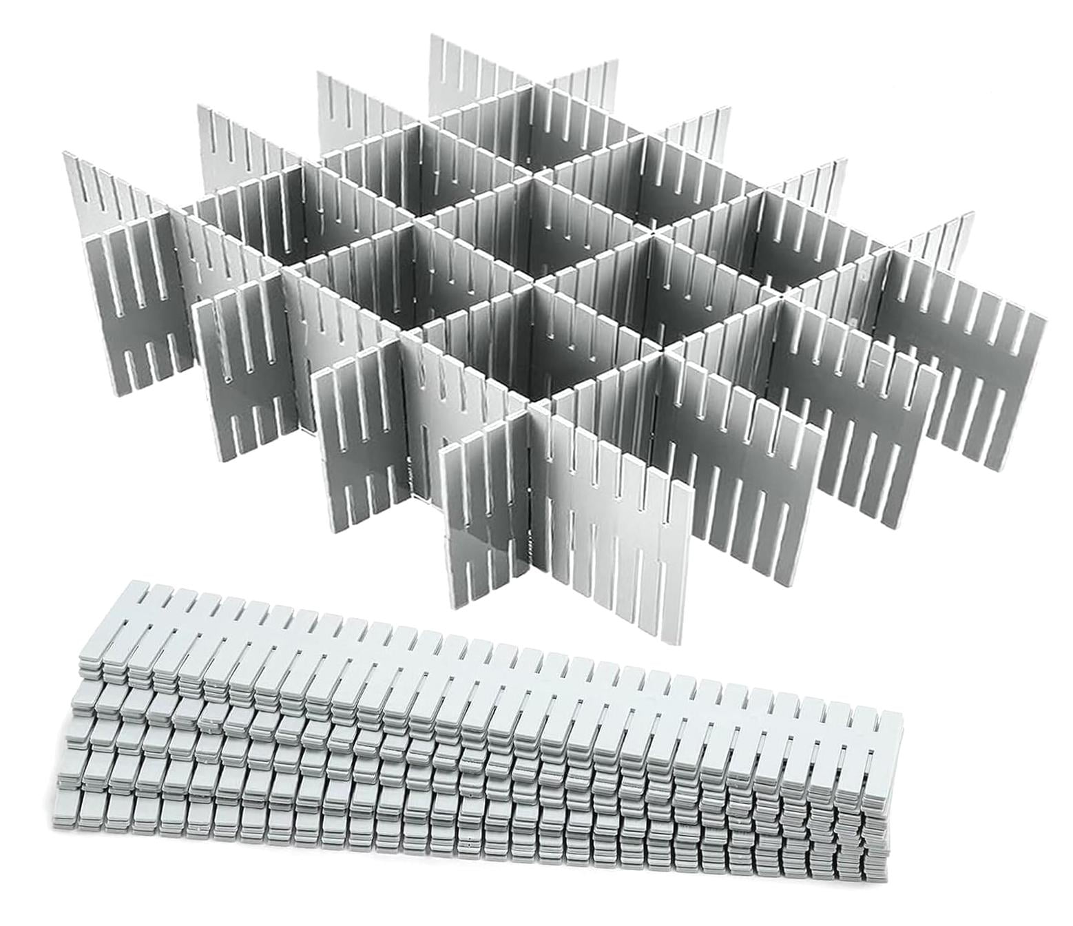 Hotbar 16Pcs Drawer Dividers Organizers Adjustable Drawer Organizer ...