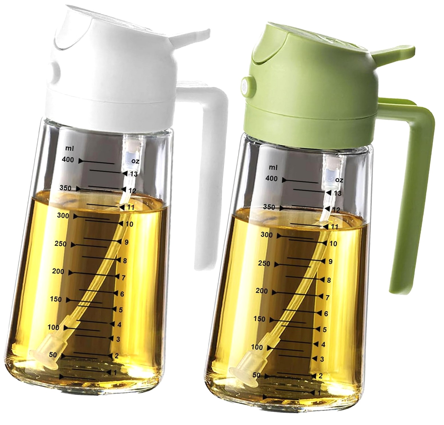 Hotbar 16oz/470ml Olive Oil Sprayer for Cooking – 2 in 1 Olive Oil ...