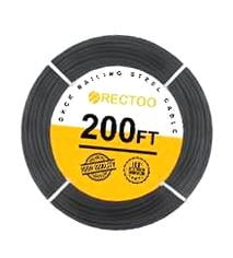 Hotbar 200FT 1/8" T316 Steel Cable with Cutter, 7x7 Strands Aircraft ...