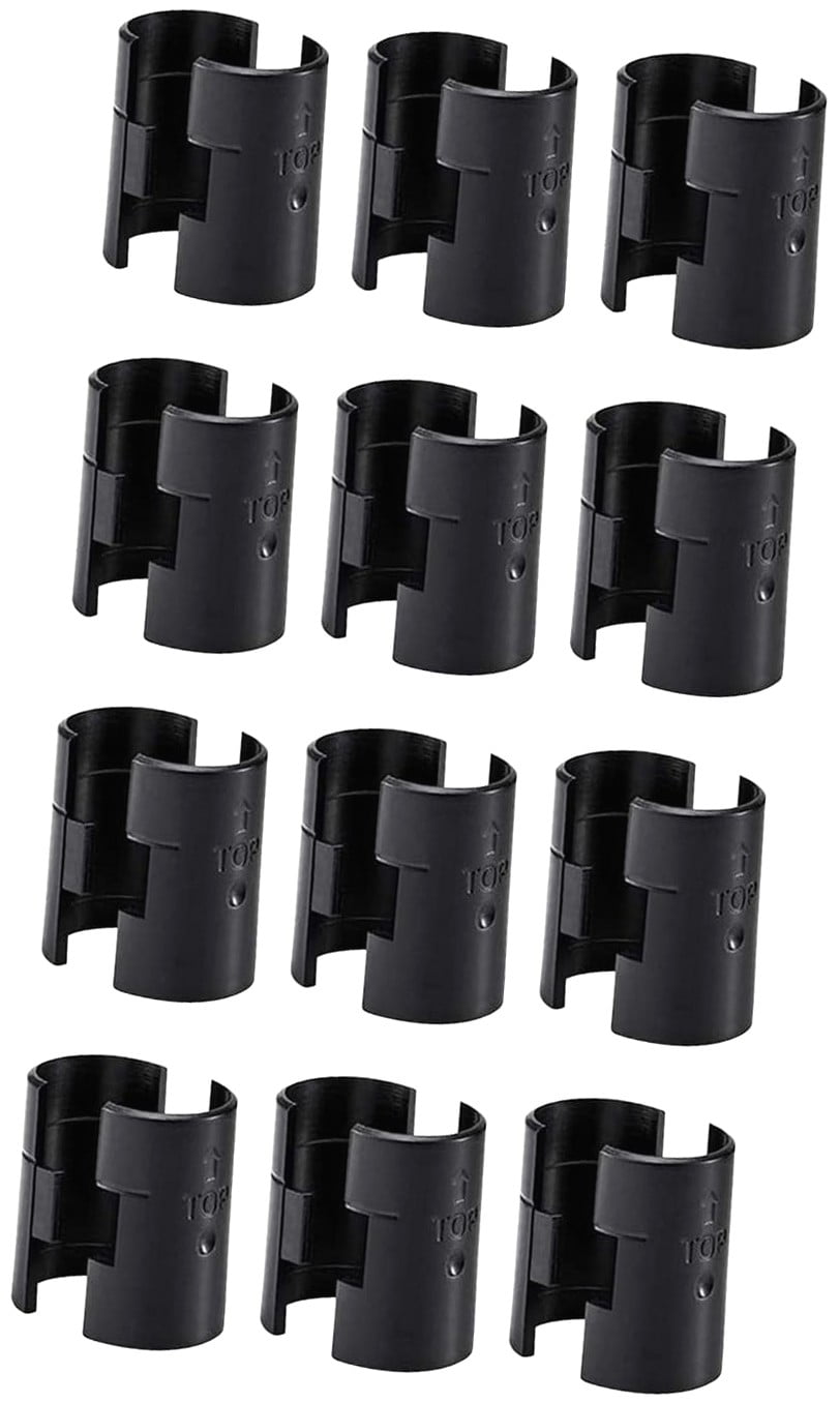 Hotbar 24 Pcs Wire Clips for 3/4" Post 12 Pairs of Wire Rack Lock Clip ...