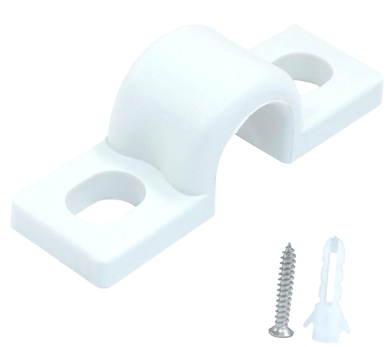 Hotbar 24PCS Wire Clips Plastic Clips for Wire Shelving – White ...