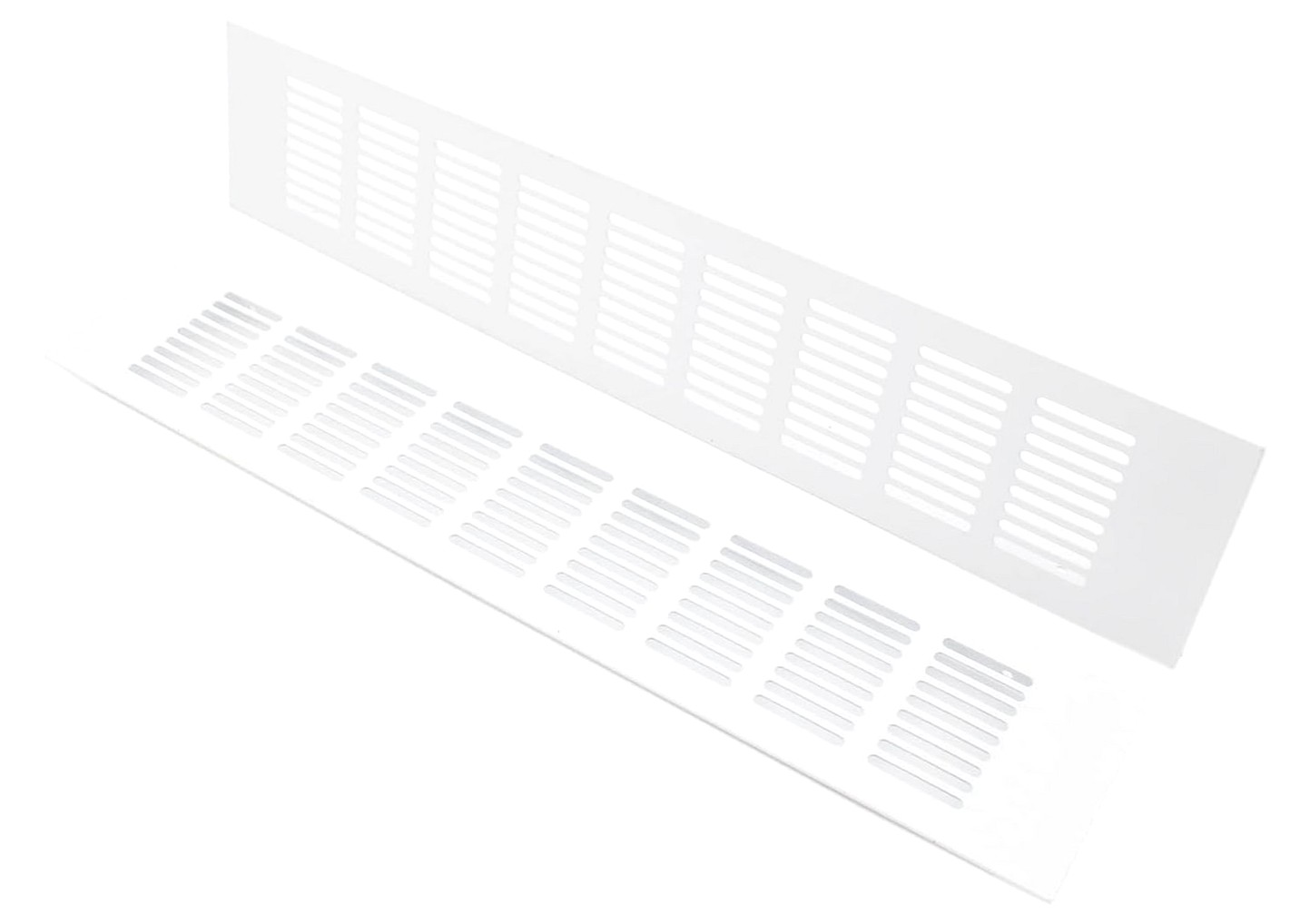 Hotbar 2PCS Air Vent Cover, White Aluminium Alloy Ventilation Grille ...