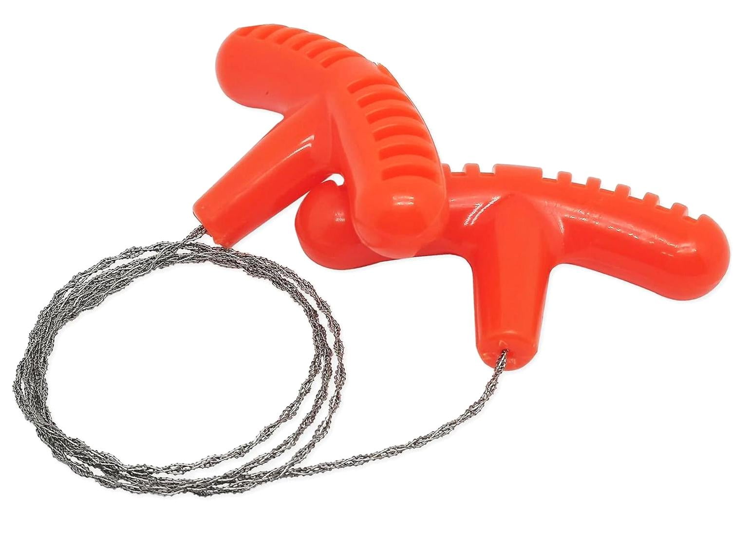 Hotbar 2pcs 28'' Steel Cable Saws With Orange Plastic Handles, Hand Saw ...