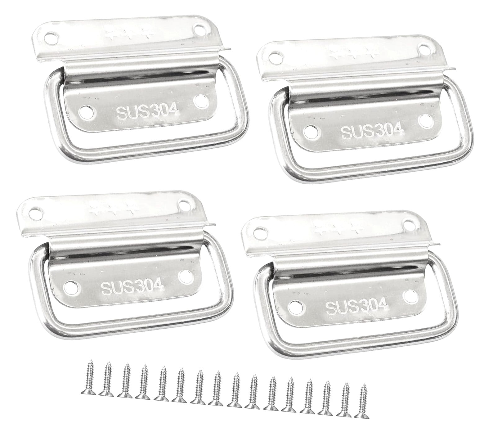 Hotbar 3 Inch 304 Steel Pull Handles, Foldable Pull with Screws, Metal ...