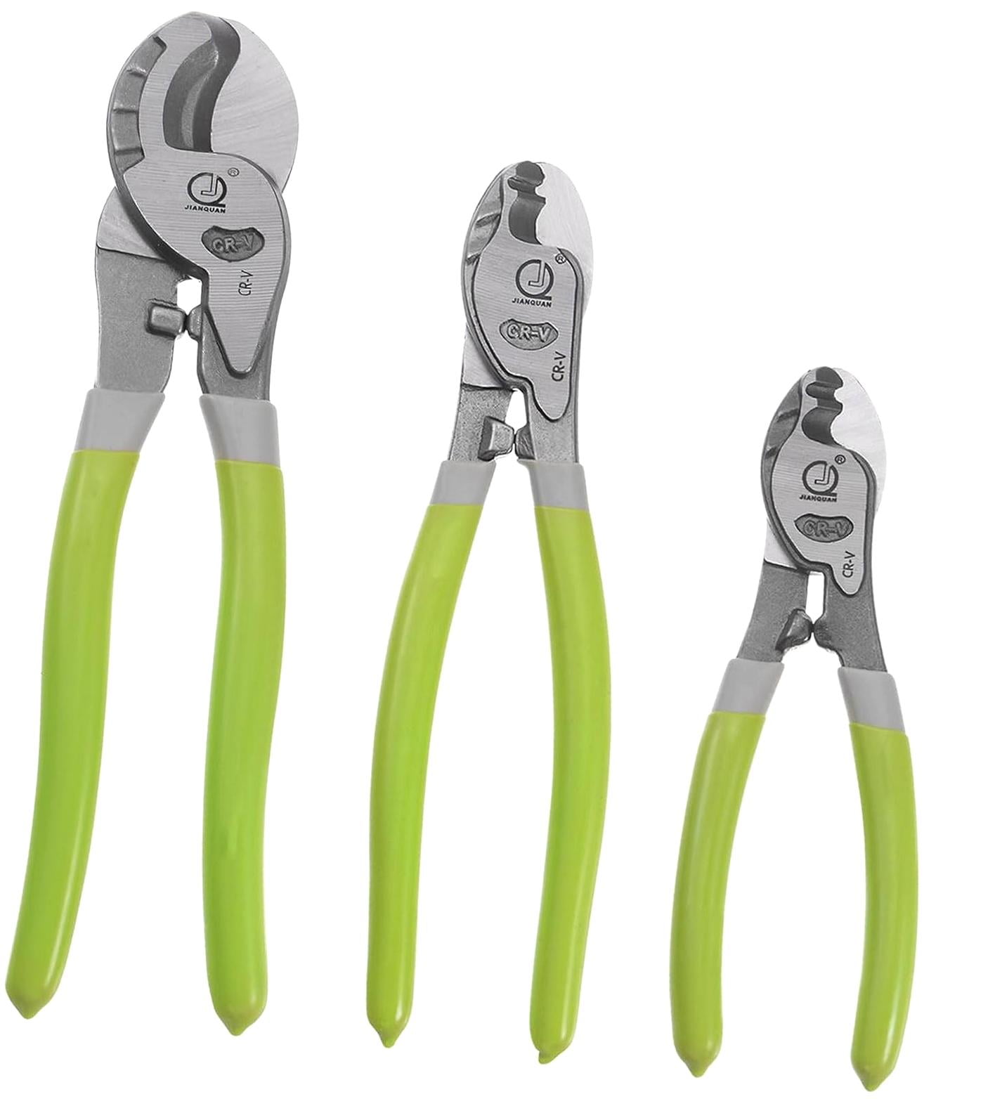 Hotbar 3-Piece Cable Cutter Set, 6-Inch/8-Inch/10-Inch High Leverage ...
