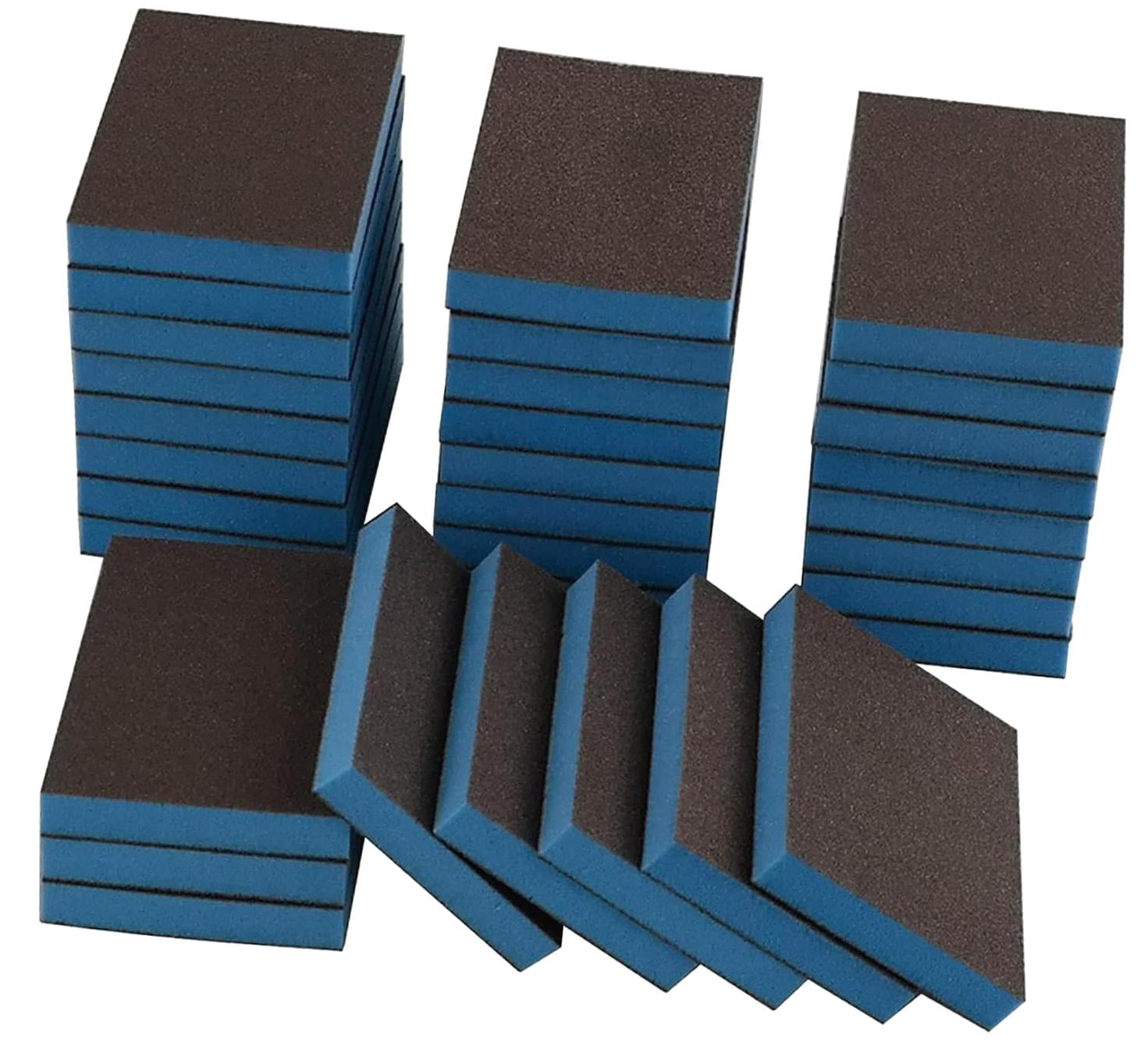 Hotbar 32 Packs Sanding Sponge, Wet and Dry Sanding Blocks - Walmart.com