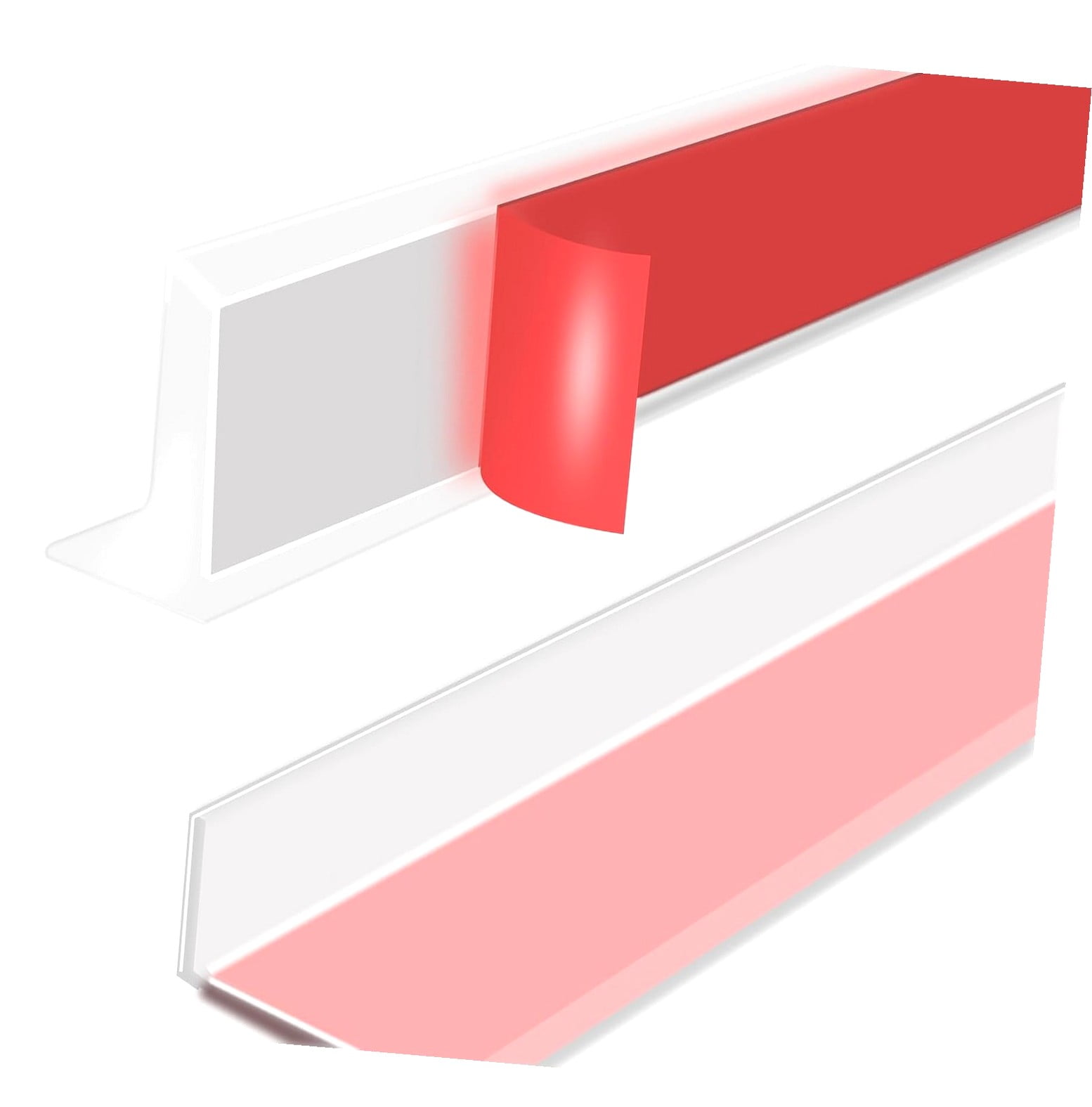 Hotbar 39 Inch , Barrier Shower Door Bottom Seal Strip, Water Barrier ...