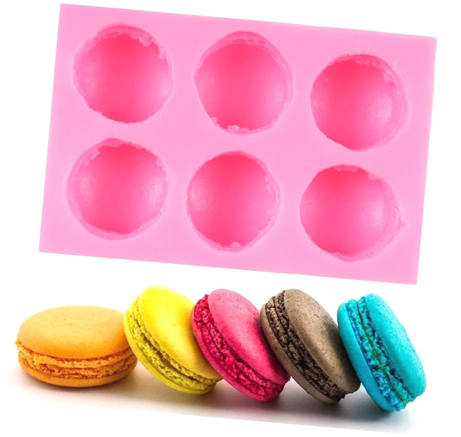 Hotbar 3D Macaroon Hamburger Silicone Molds - For Macaron Fondant ...