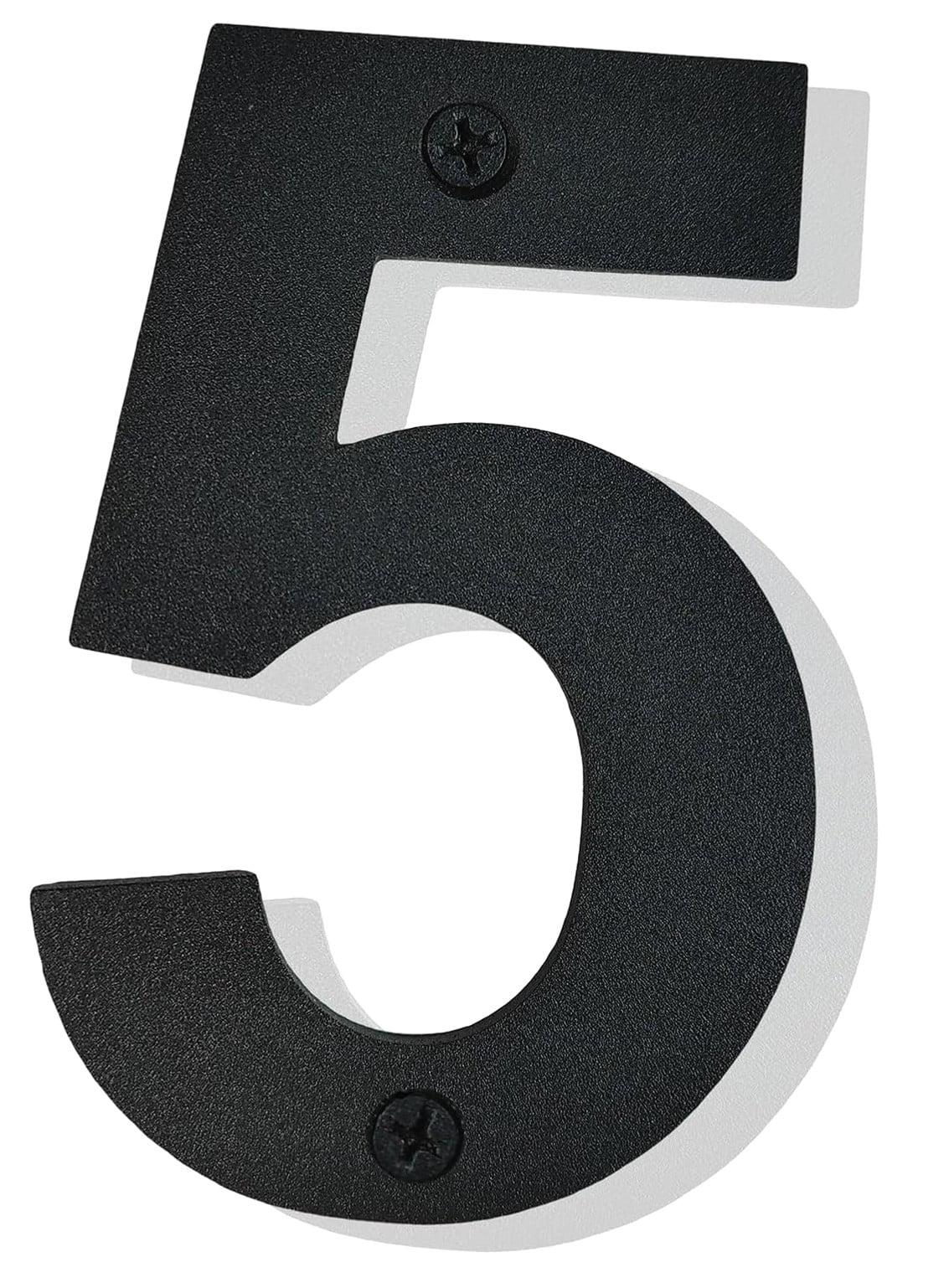 Hotbar 4 Inch Steel House Numbers or Mailbox Numbers- Flush Screw Mount ...