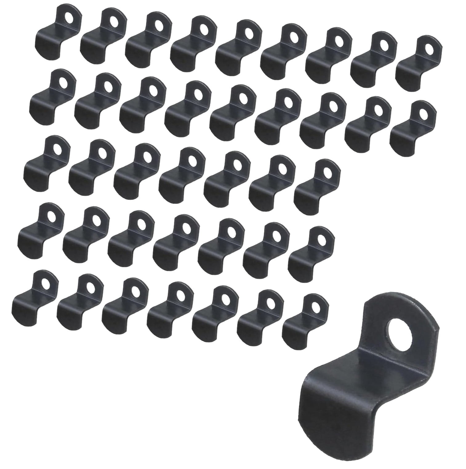 Hotbar 40pcs 1/2" Depth Flat Offset Canvas Clips Metal Clips with ...