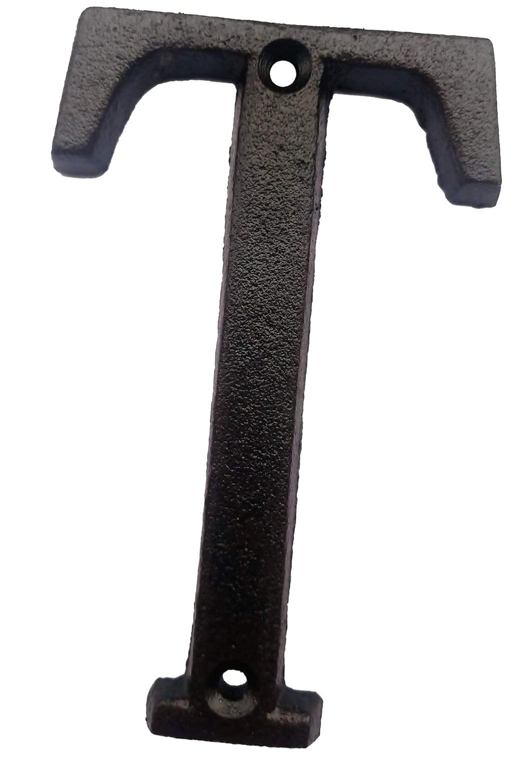 Hotbar 5.1 Inch Cast Iron House Letter, Address Letter, Brown ...