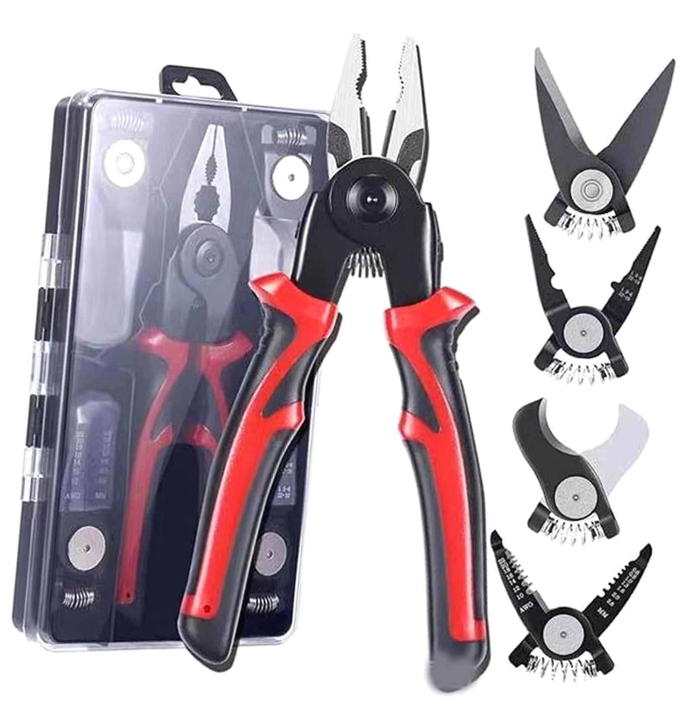 Hotbar 5 in 1 Multifunctional Wire Stripper Set, Includes ...