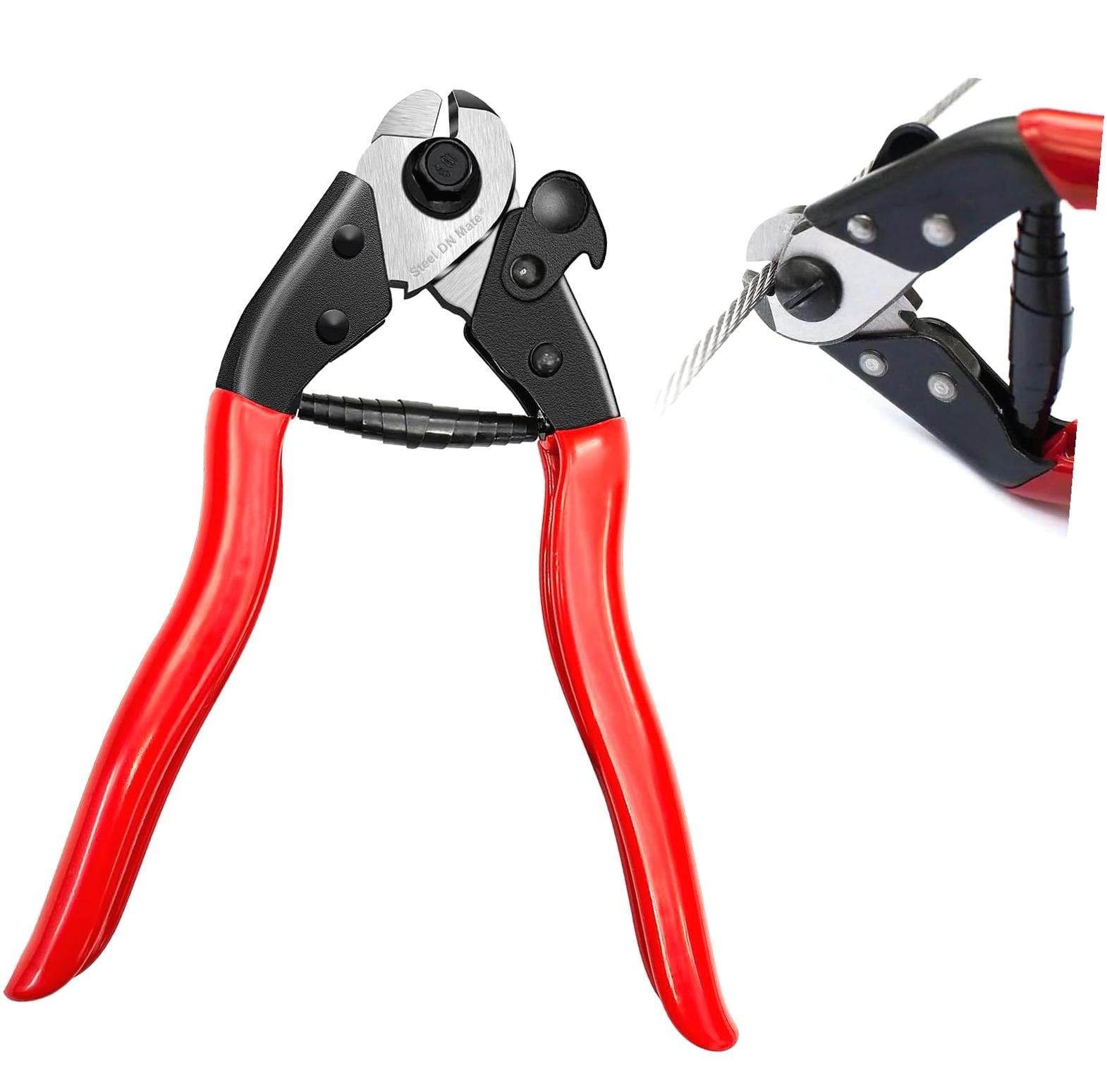 Hotbar 7.6" Steel Wire Cutter, Cut All Wires Up to 5/32", Wire Rope ...