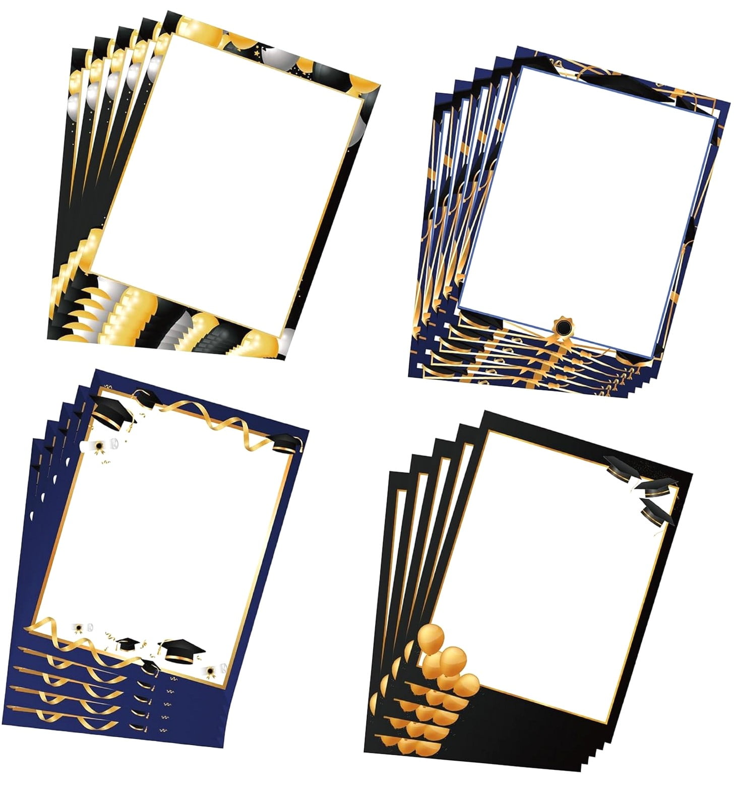 Hotbar 8.5 11 Inch Congrats Grad Letterhead Stationery Paper Set ...