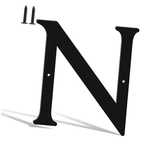 Hotbar 8 Inch Metal House Numbers and Letters, Address Signs, Mailbox ...