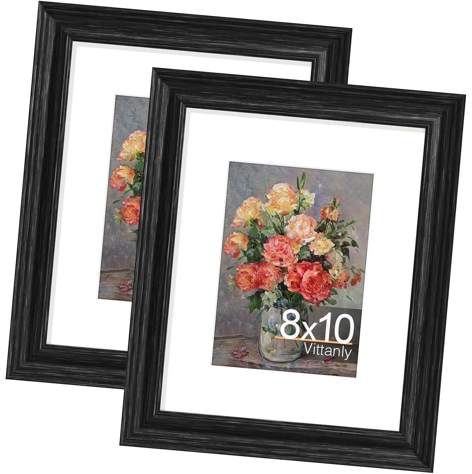 Hotbar 8x10 Frame Duo, Decorative for Wall or Table, Display 5x7 Photos ...