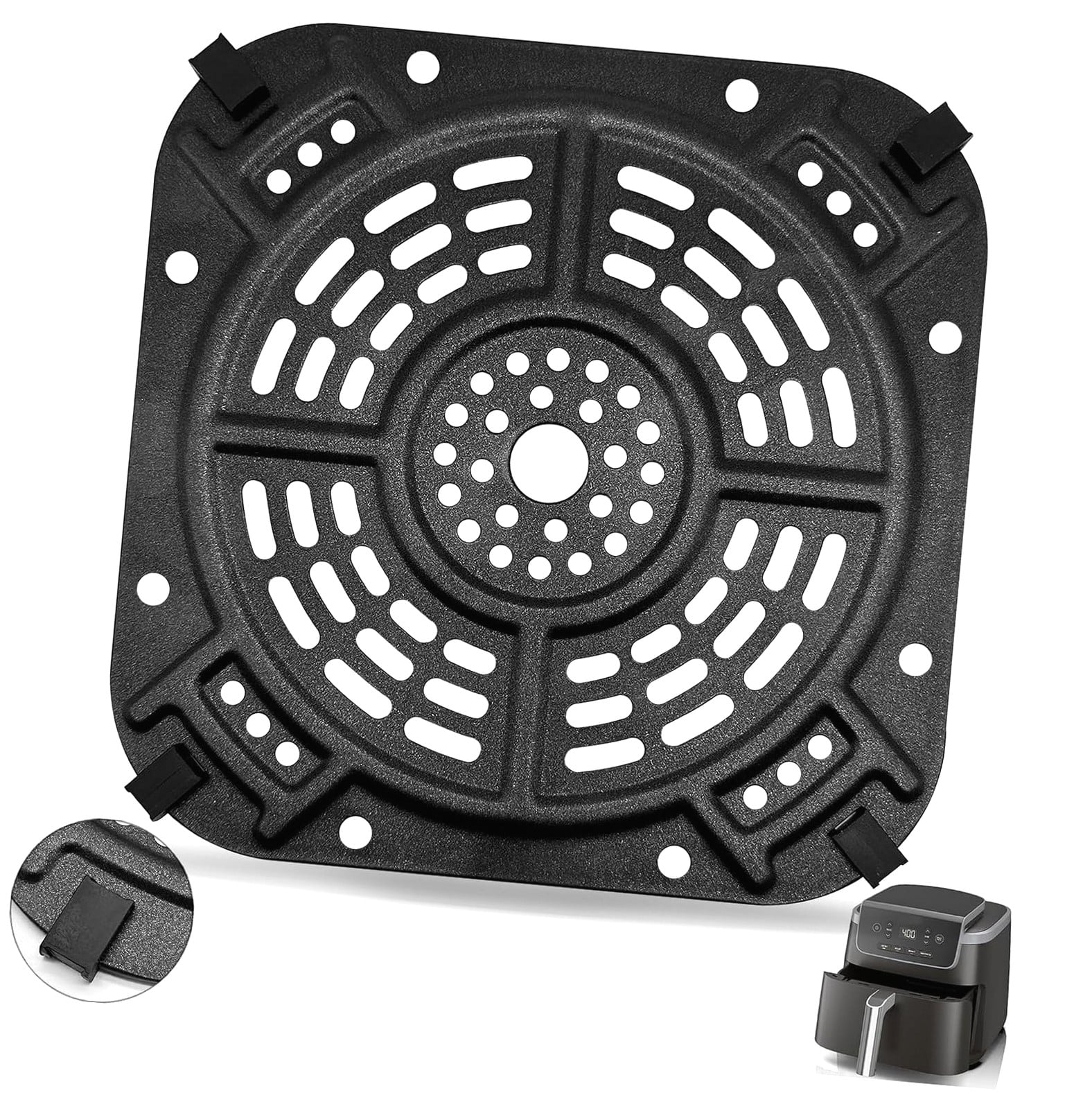 Hotbar Air fryer for AF141 Air Fryer 4-in-1 5 QT, 8.5''×8.5'' Air Fryer ...