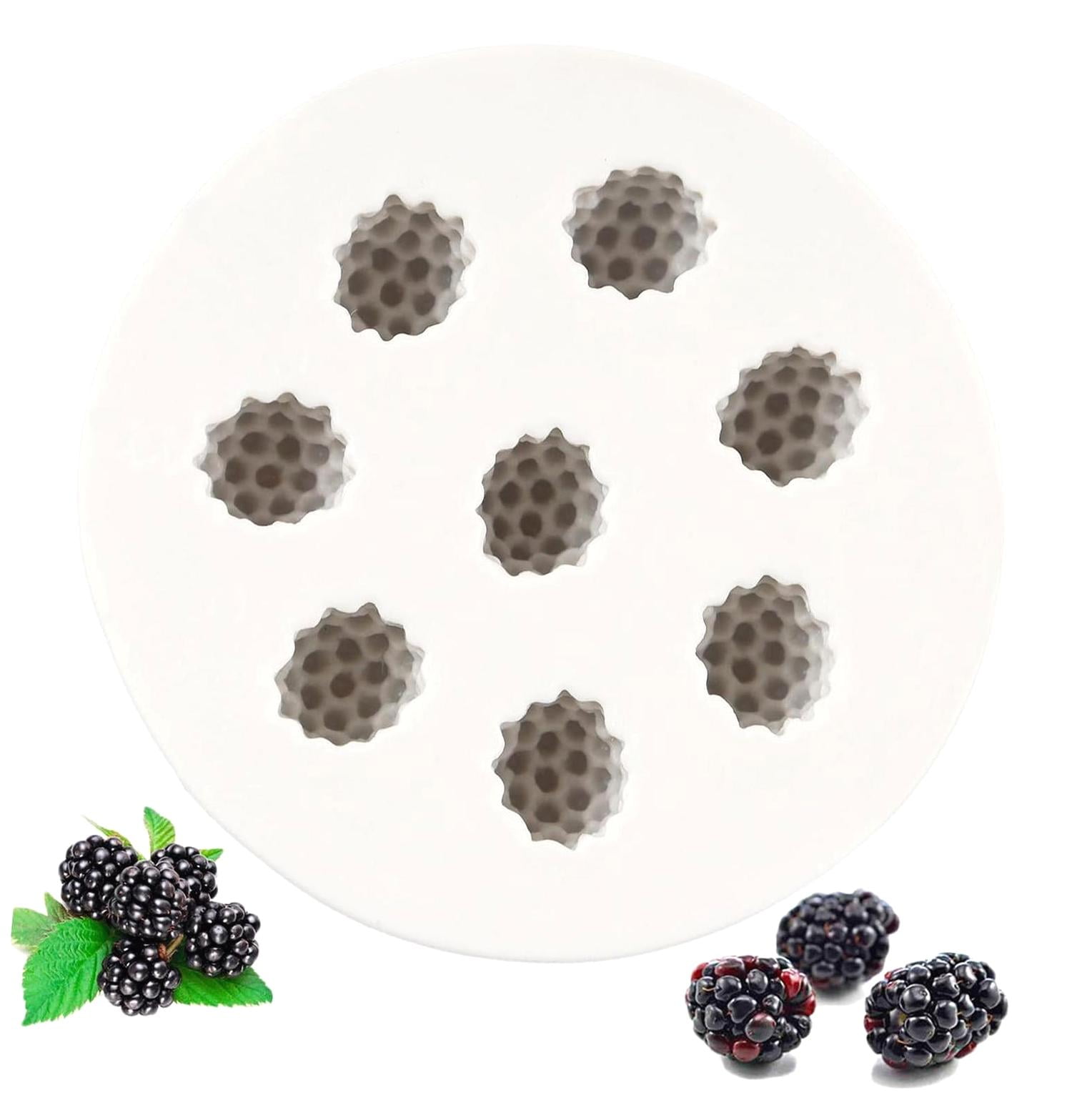 Hotbar Blueberry Silicone Fruit Chocolate Silicone Molds For Cupcake ...