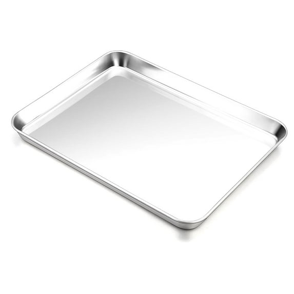 Hotbar CHEF 16 Inch Baking Cookie Sheet, Oven Pan Tray Steel Sheet Pan for Kitchen, Oven ...