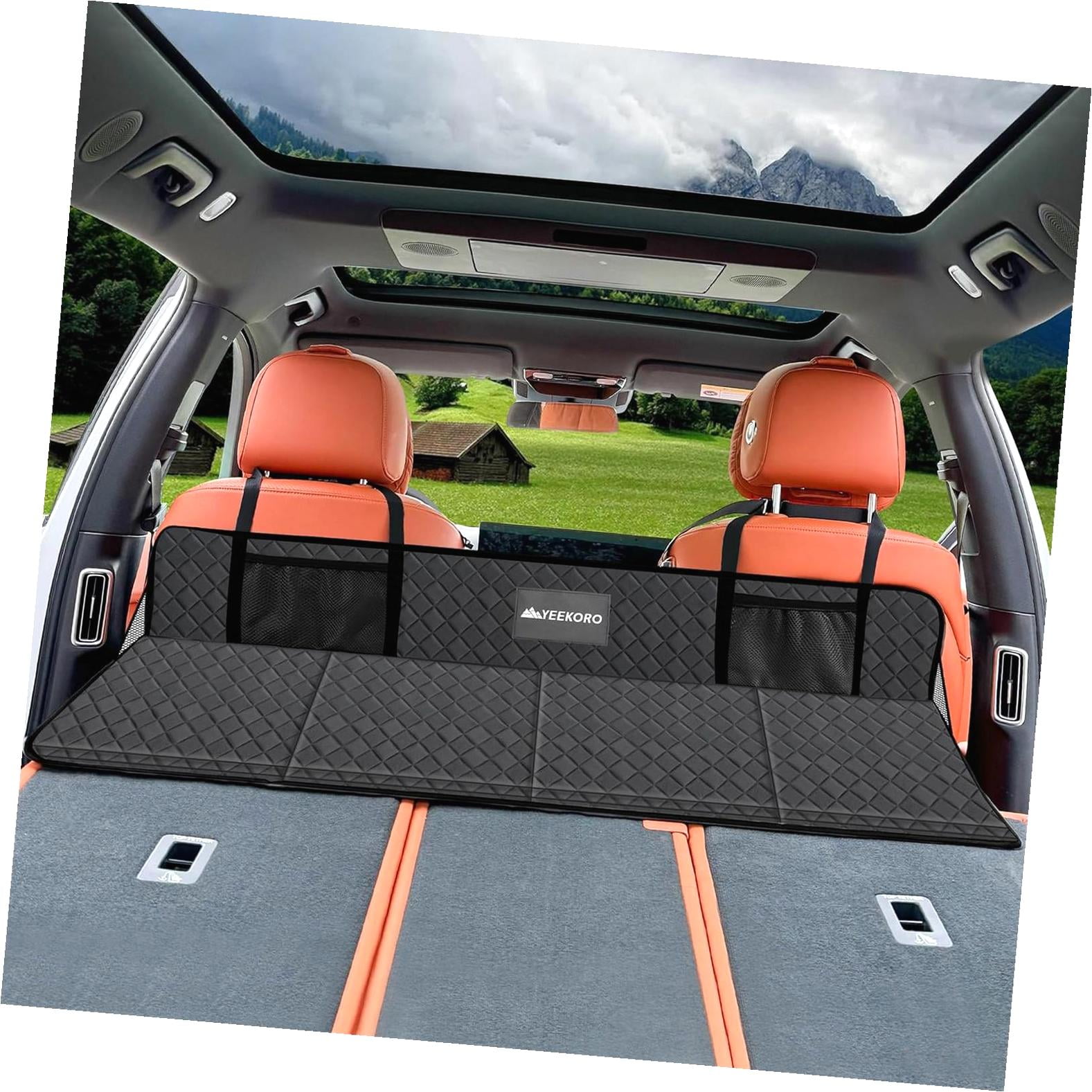 Hotbar Car Rear Seat Extension Plate, Foldable Car Back Seats Extender ...