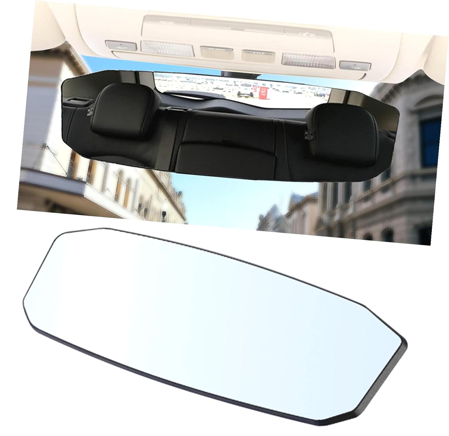 Hotbar Car Rear View Mirror, 12Inch Interior Clip-on Wide Angle Convex ...