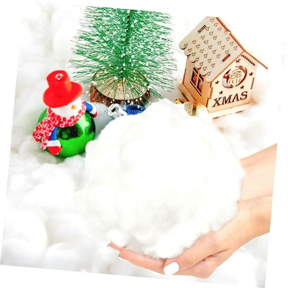 Hotbar Christmas Fake Snow Decoration, 1.1 LB Artificial Snow Fluffy ...