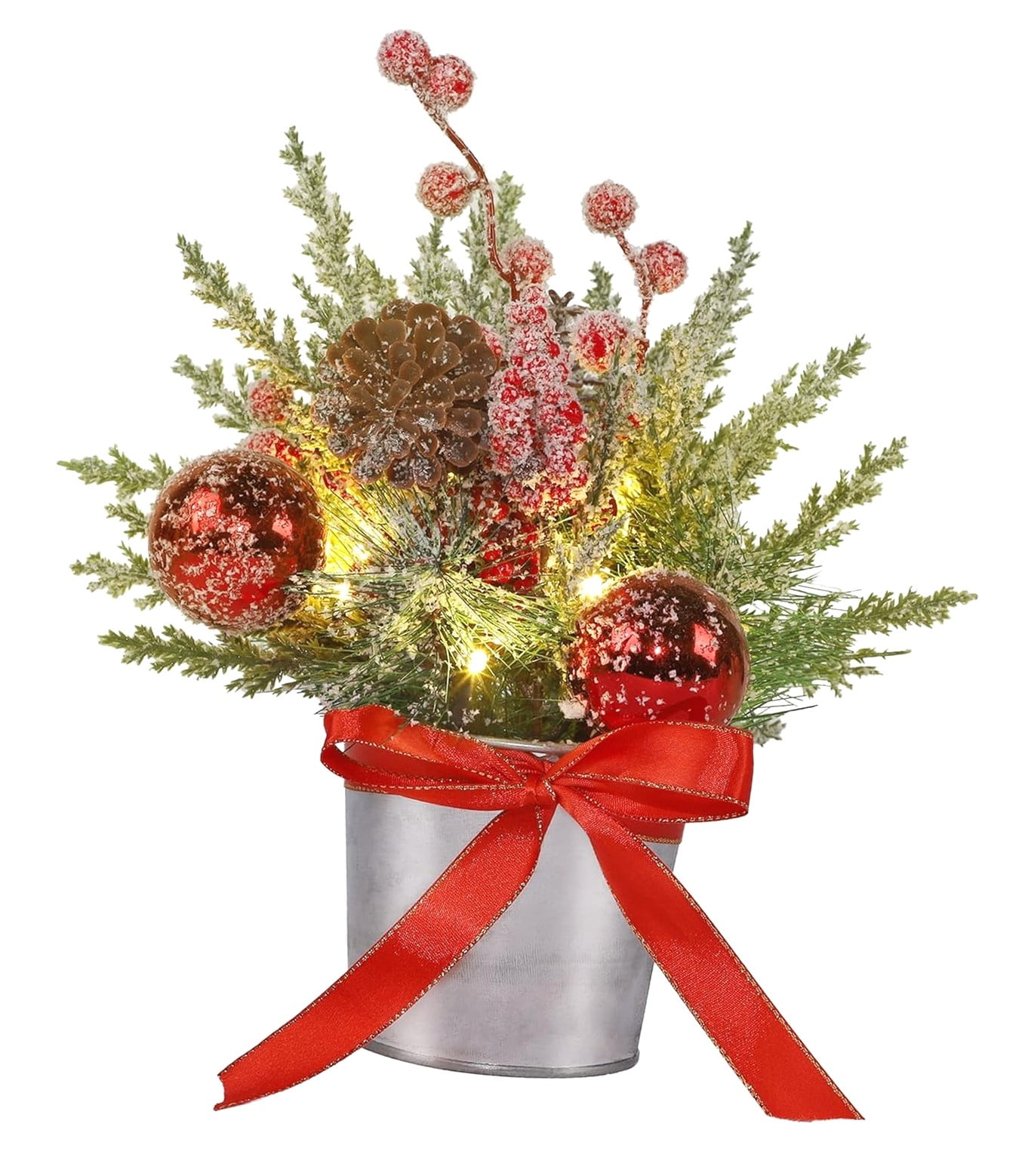 Hotbar Christmas Table Tree Decorations Trees with Lights Christmas for ...