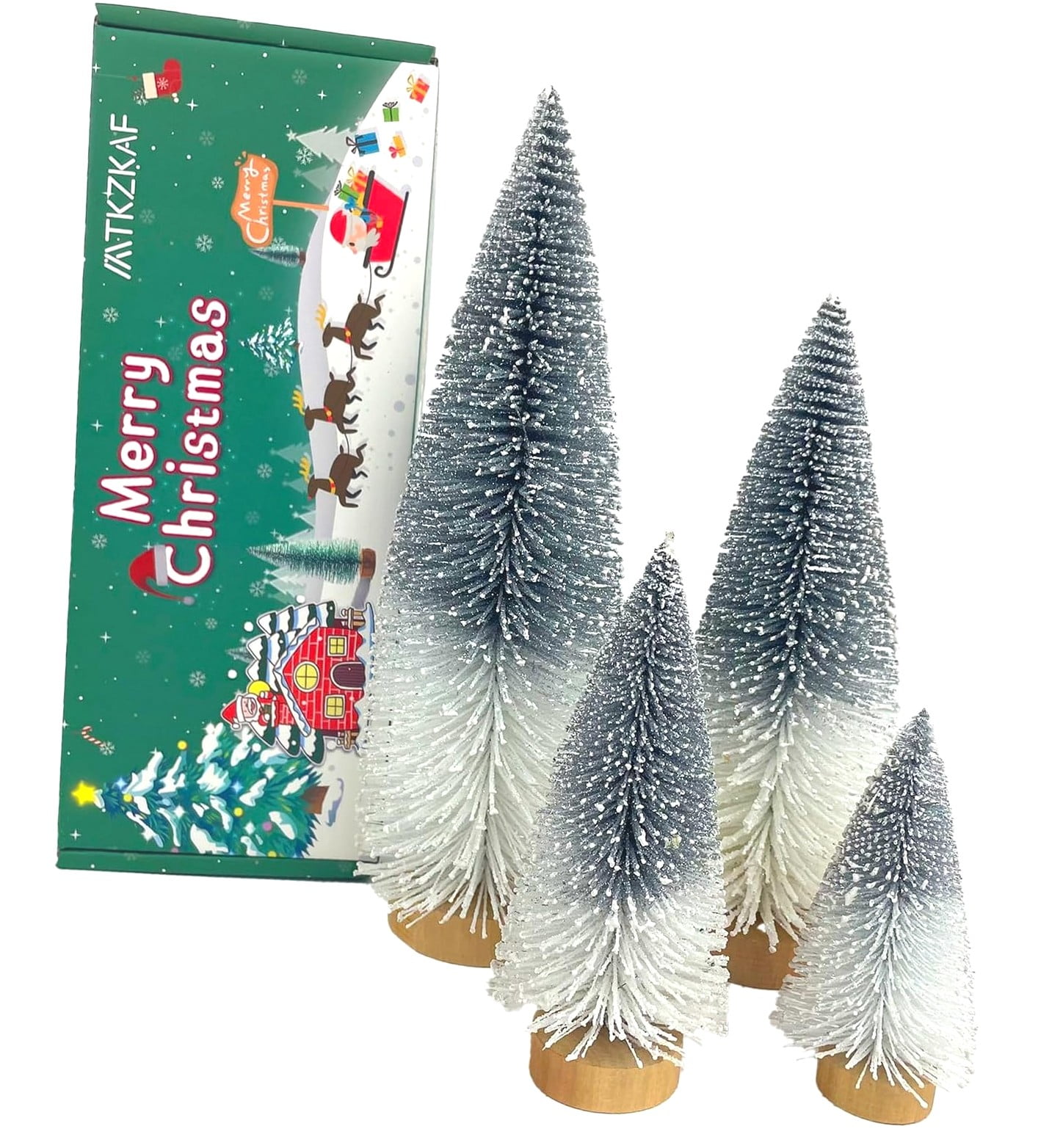 Hotbar Christmas Trees Christmas Trees for Multicolor Table Top Gradient Christmas Tree with ...