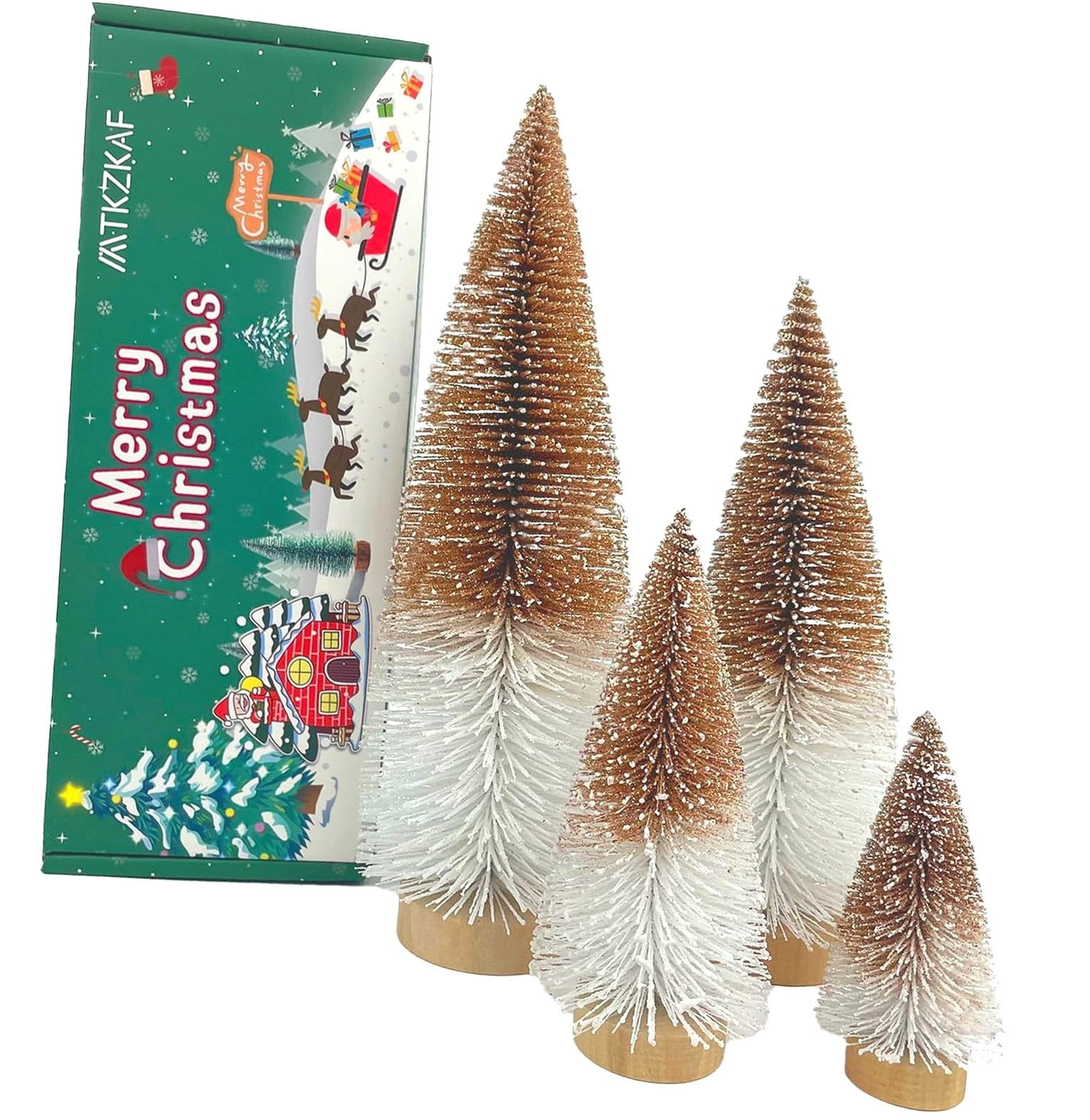 Hotbar Christmas Trees Christmas Trees for Tabletop Multicolor Gradient ...