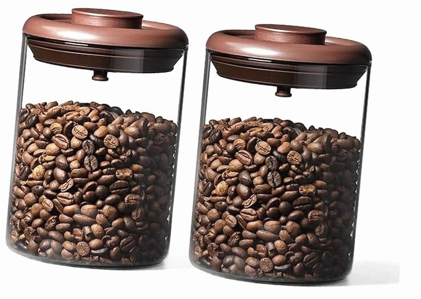 Hotbar Coffee Canister 900ml 2 Jar, Airtight Container with Lid ...