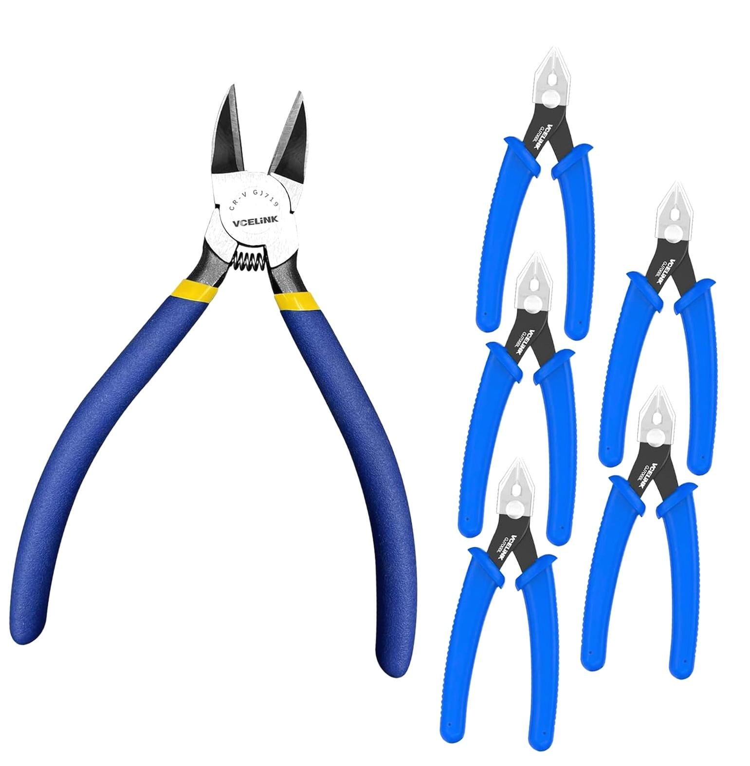 Hotbar Compact Spring-loaded Set of 5 with Wire Trimmer, Side Snips, CR ...